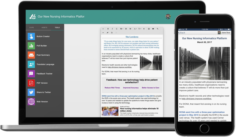 Employee Communications Software Platform | backstitch Tour
